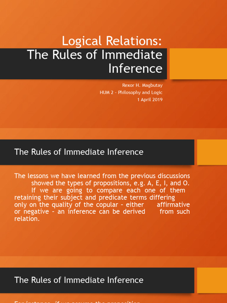 HUM 2 final - Logical | PDF | Contradiction | Inference