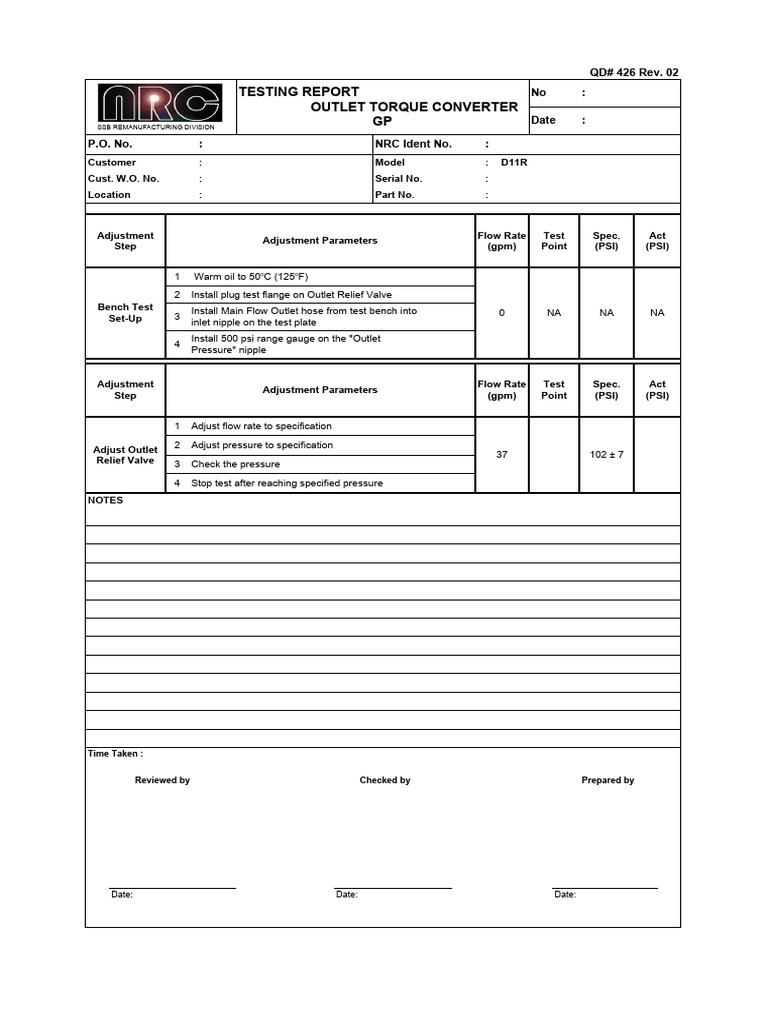 Qar-qd#413-11 Outlet Tc d11r | PDF | Gas Technologies | Equipment