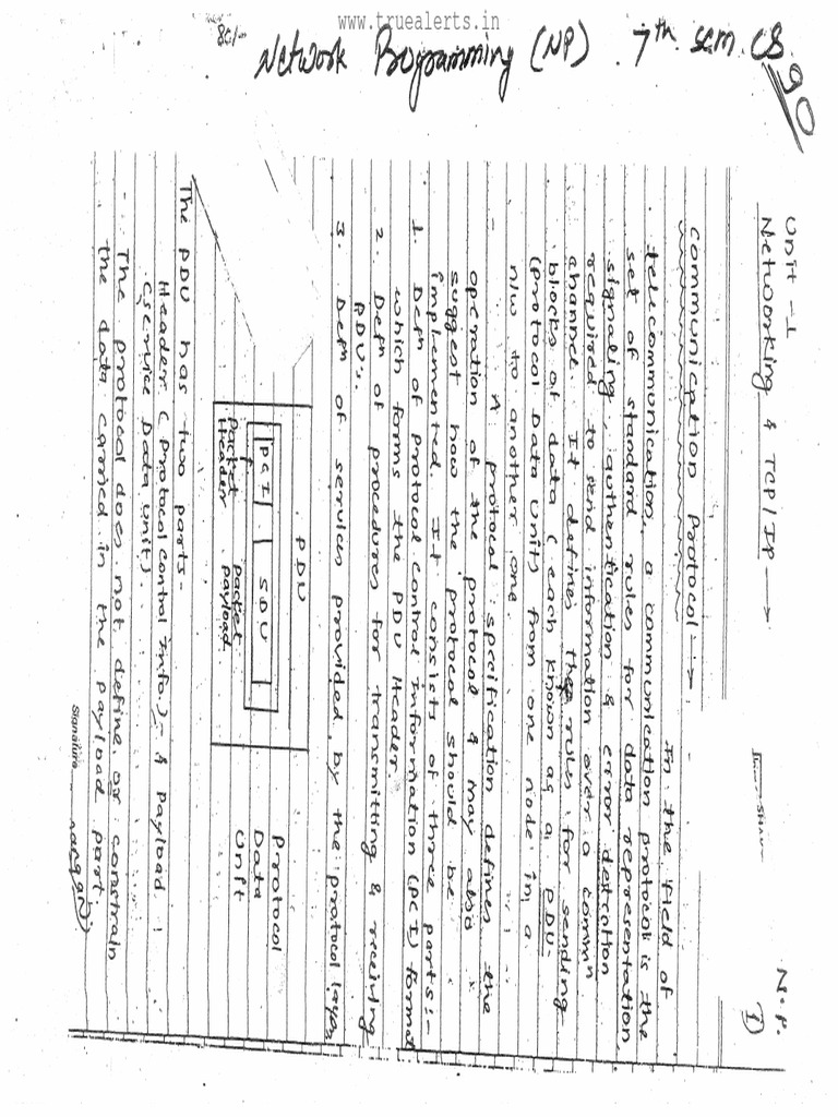 Network Programming Notes | PDF Network Programming Notes | PDF