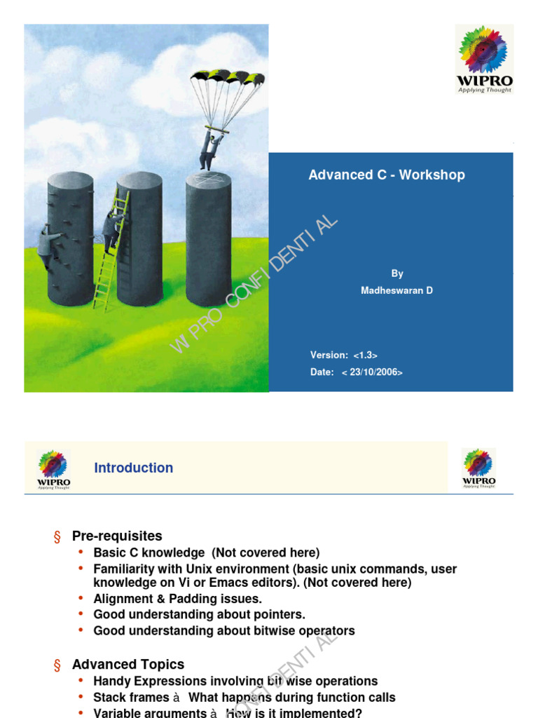 Advc C | PDF | Pointer (Computer Programming) | Software