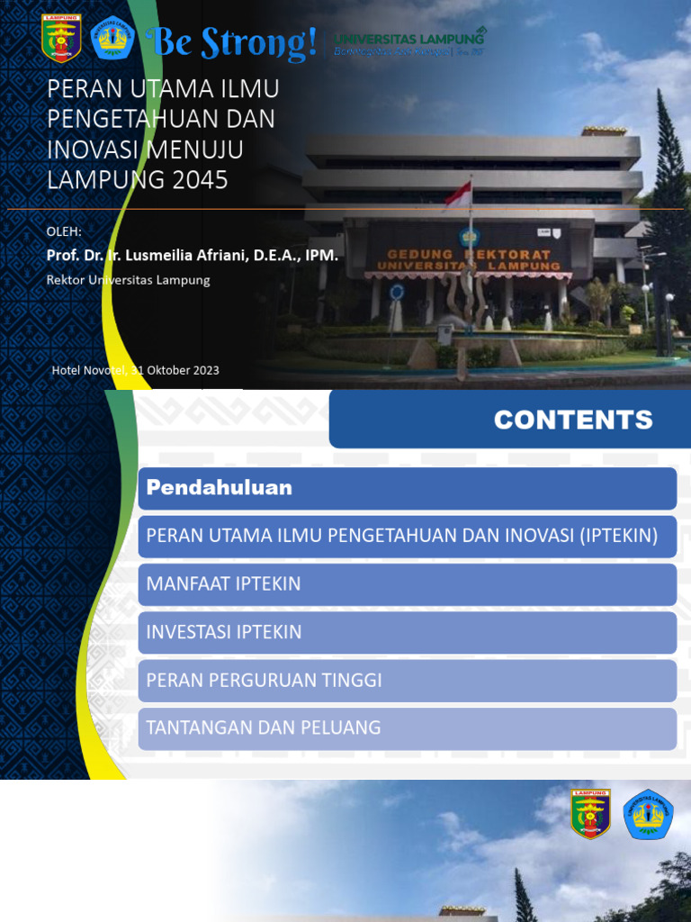 Paparan UNILA FKP RPJPD | PDF