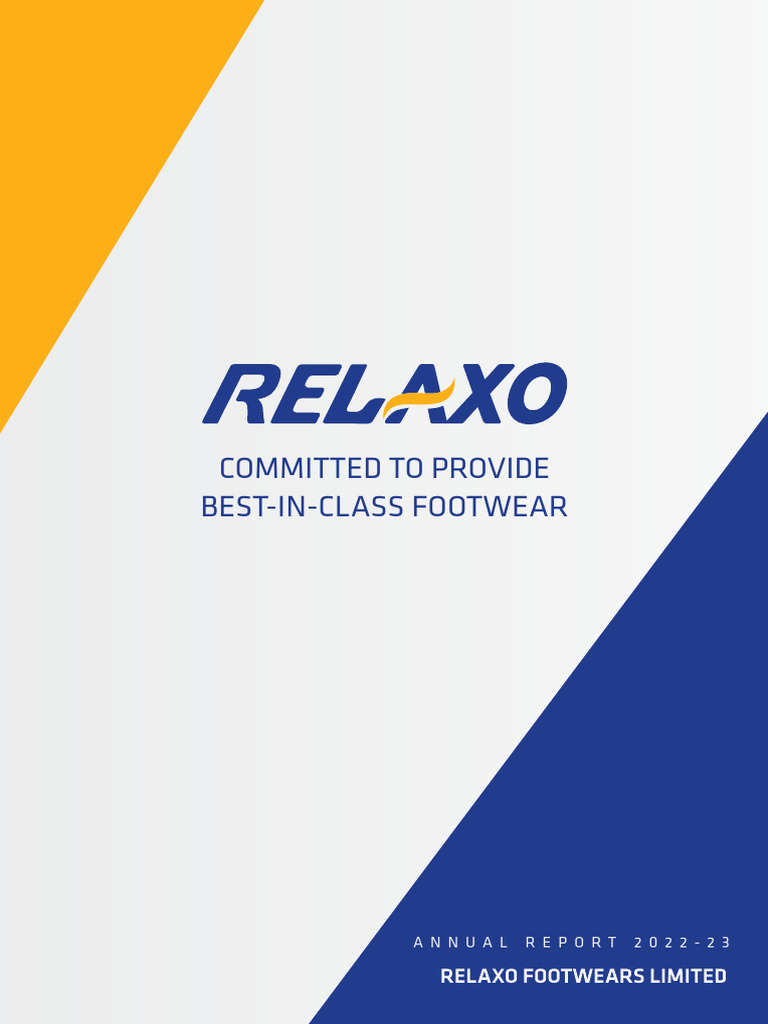 Relaxo Footwear Annual Report 2022-23 | PDF