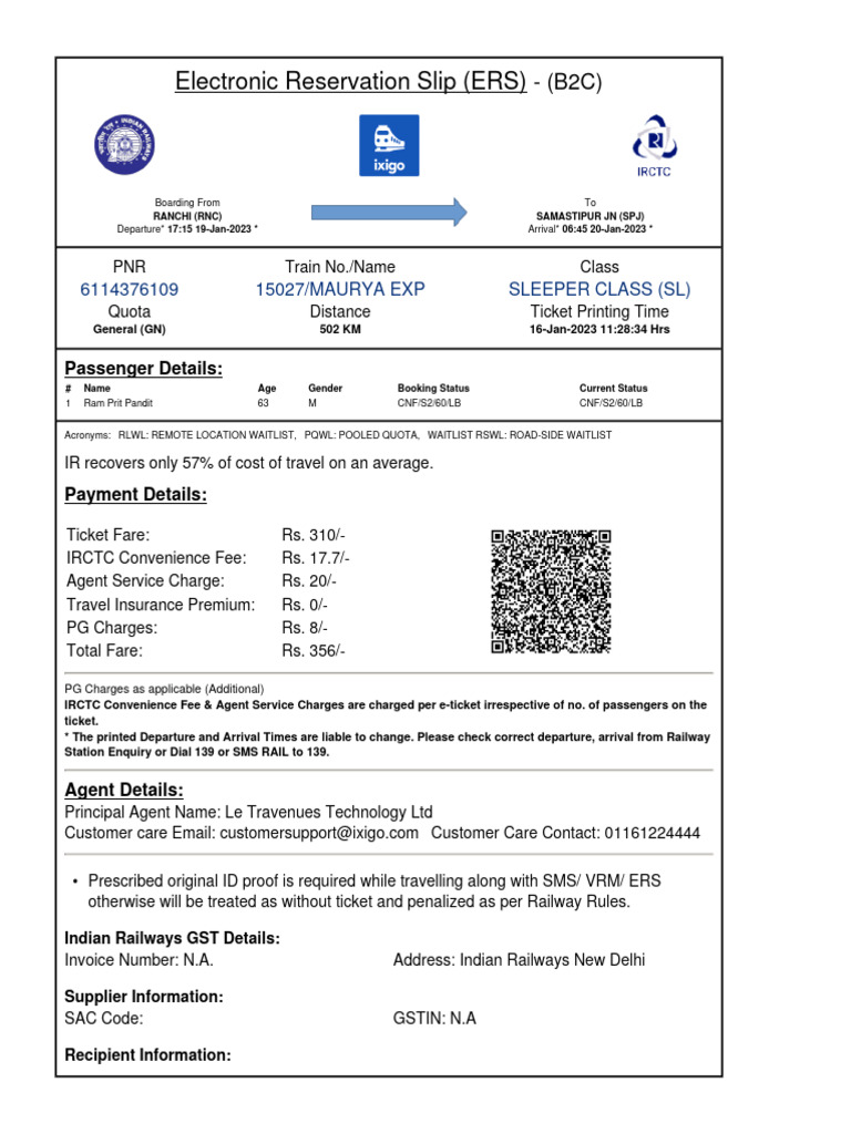Train | Download Free PDF | Identity Document