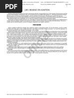 USP 37 281 Residue On Ignition 1 | PDF | Combustion | Silicon Dioxide