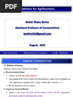 Basic Stat - Chapter 1 Introduction To Statistics | PDF