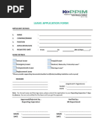 New Leave Form 07 May 2025 | PDF