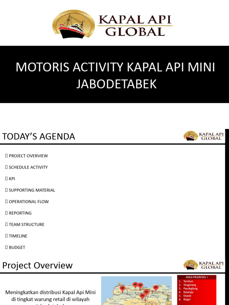 (Internal) KAPAL API MINI MOTORIS ACTIVITY - Rev 1.0 | PDF | Business ...