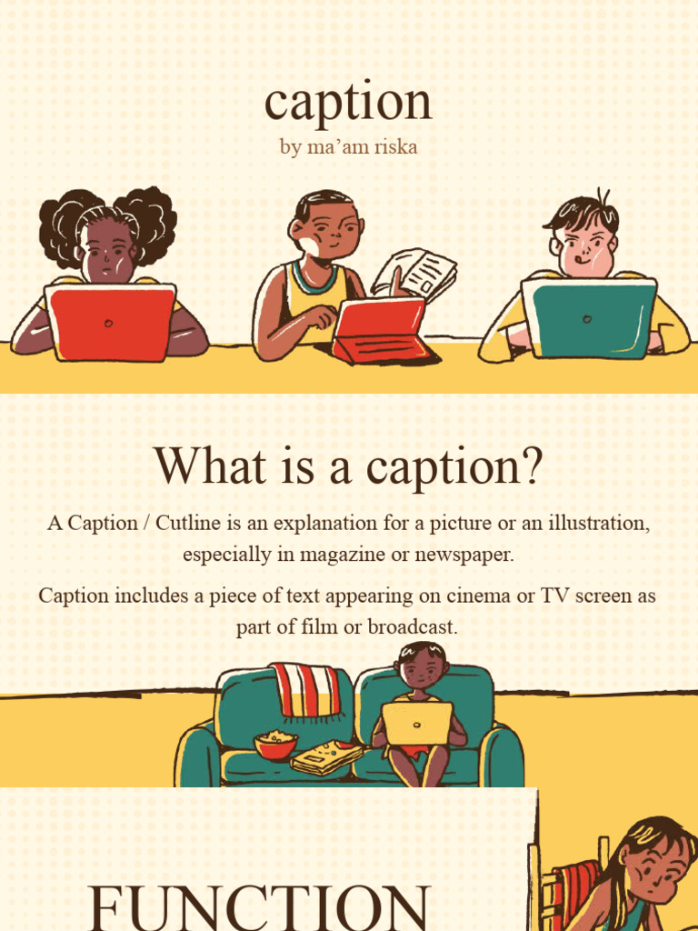 How to Write Effective Captions | PDF