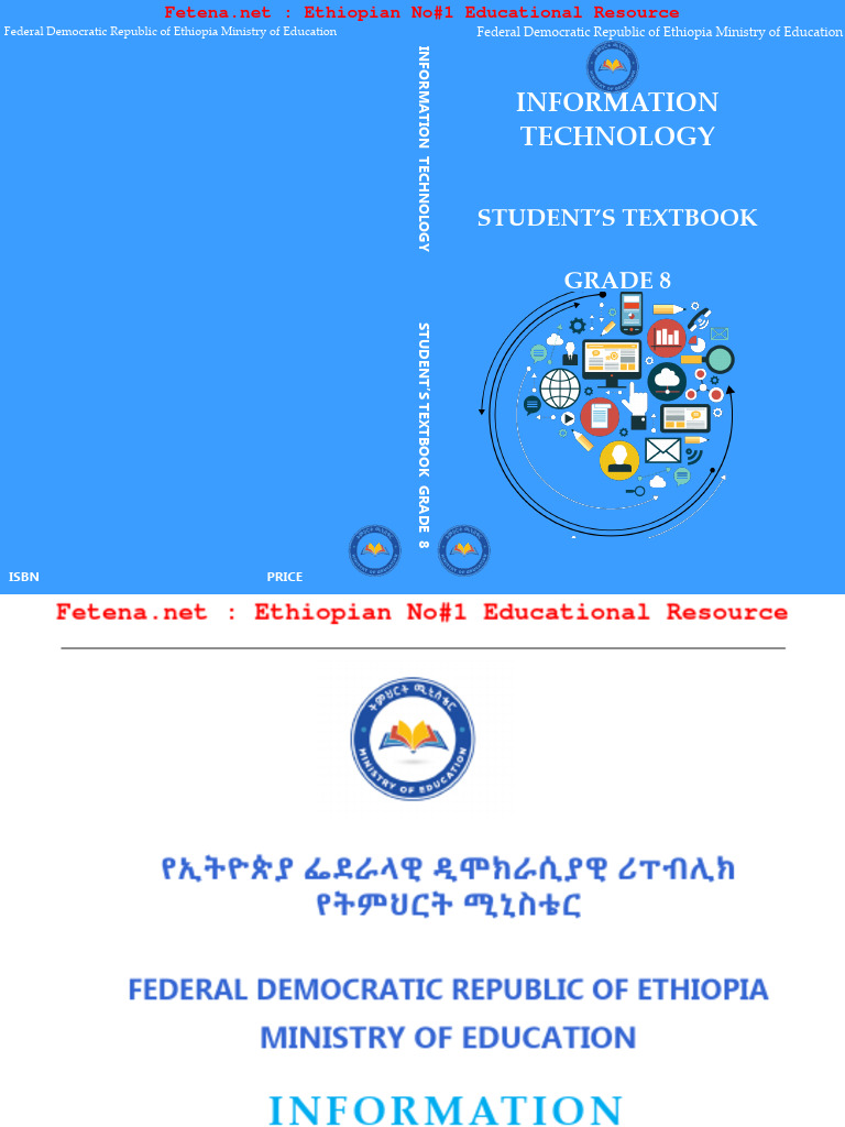 Grade 8-Information Technology IT Fetena Net Af43 | PDF