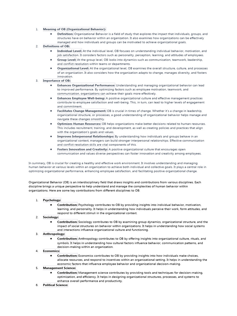 Meaning of OB | PDF