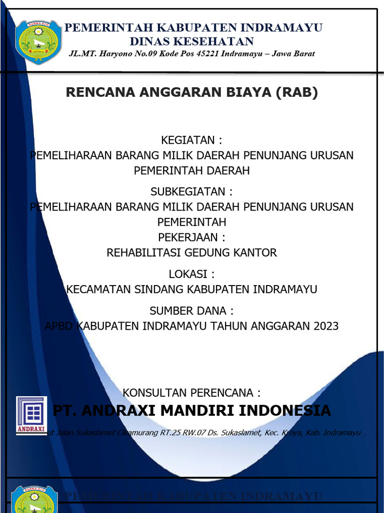 COVER Poto Prodak RAB | PDF