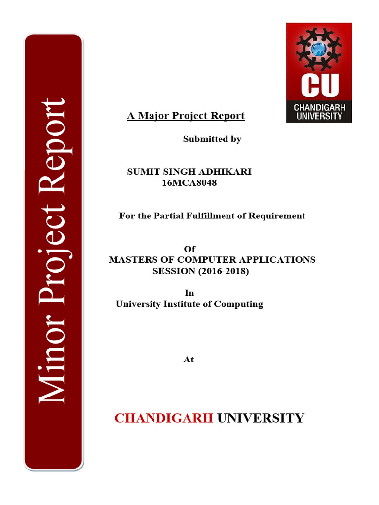 Major Project Report | PDF | Software Development Process | Android ...