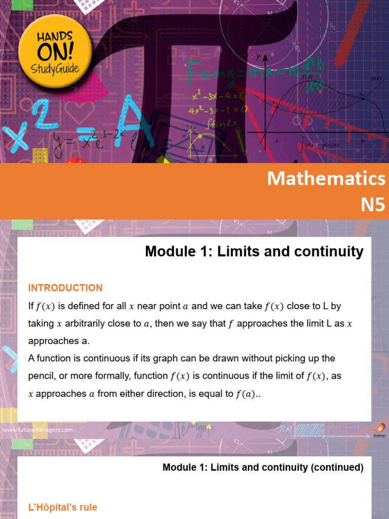 N5 Mathematics | PDF