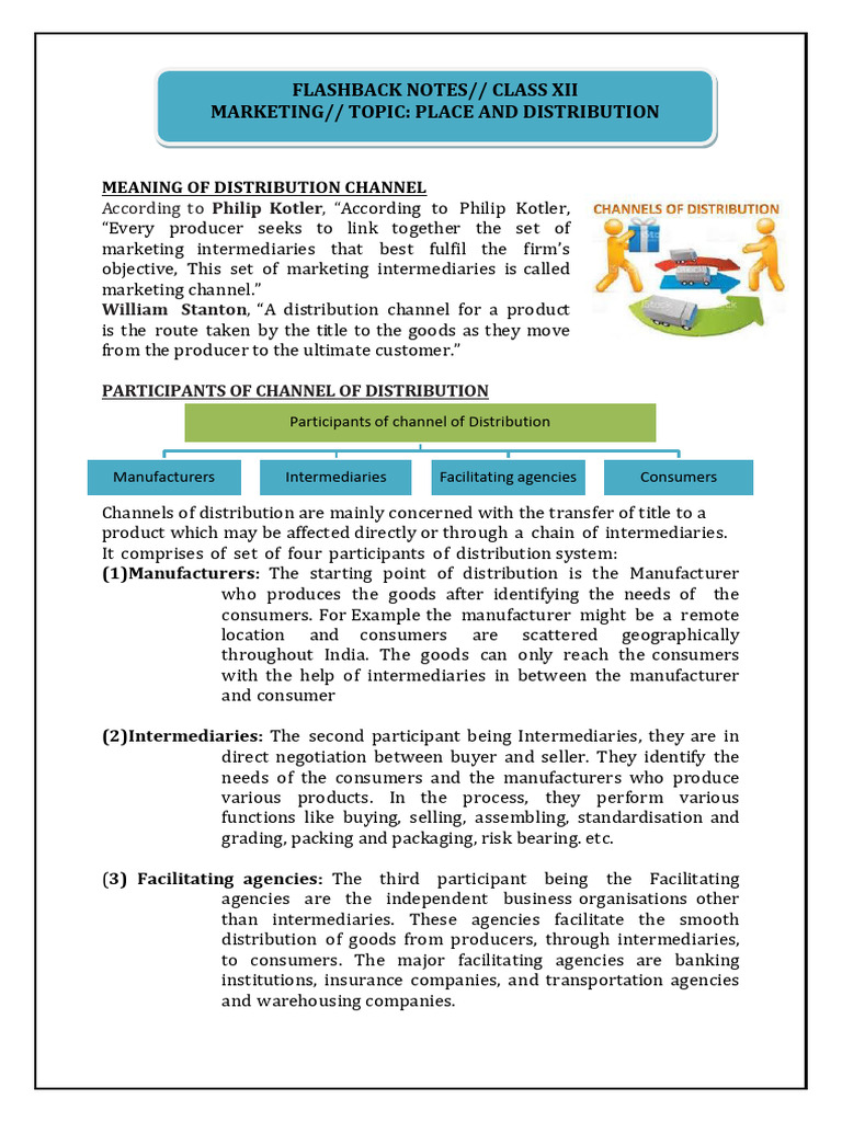 Flashback Notes, Unit-3, XII Class . | PDF