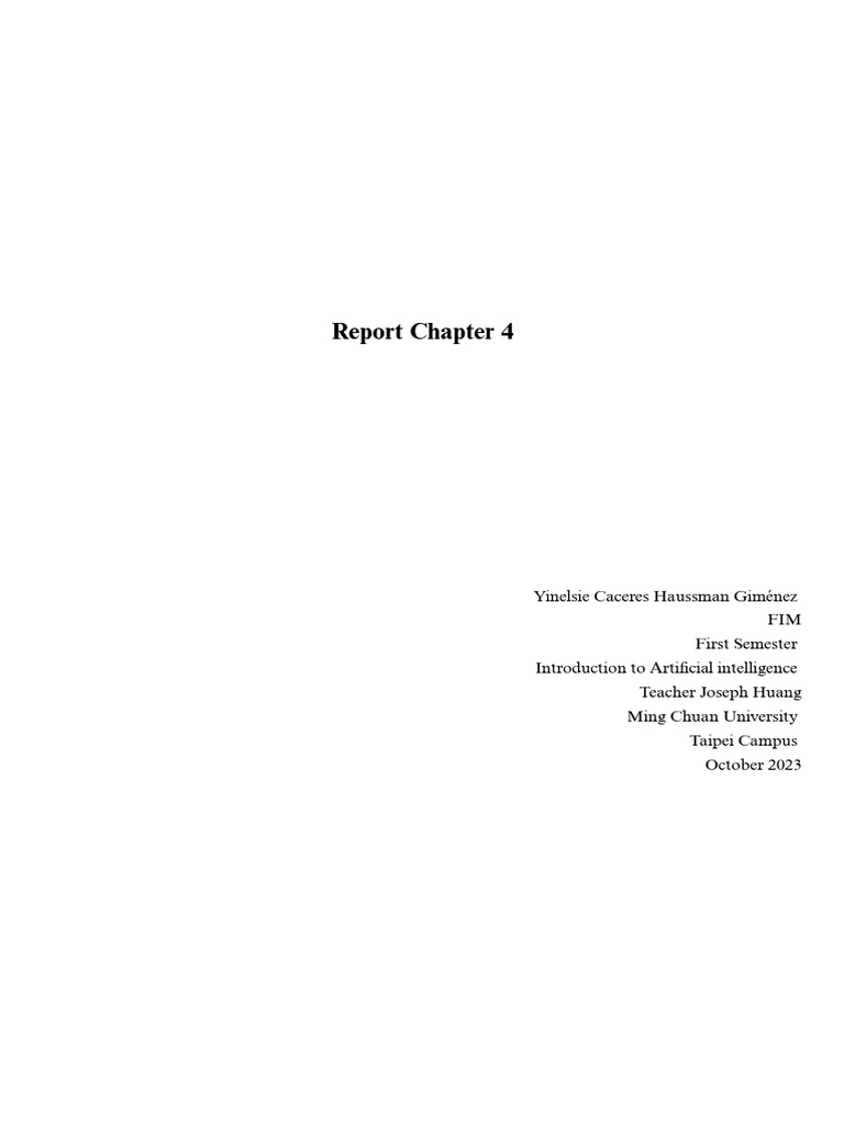 AI Report Chapter03 PDF | PDF | Data | Information
