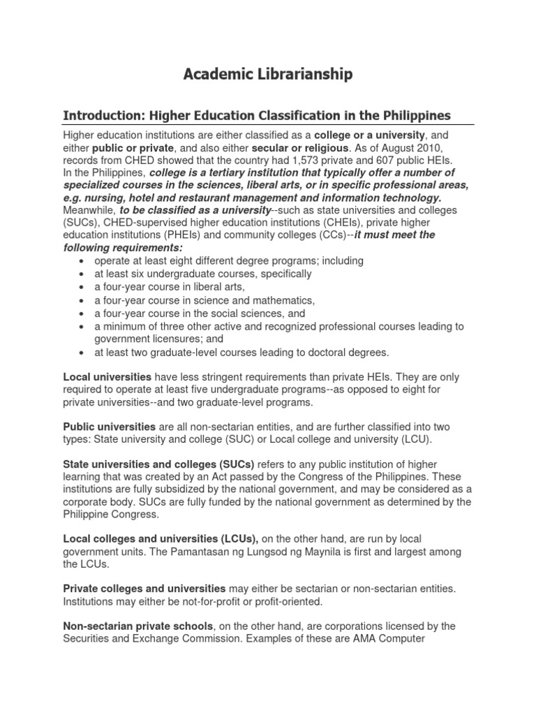 Academic Librarianship | PDF | Libraries | Information Science