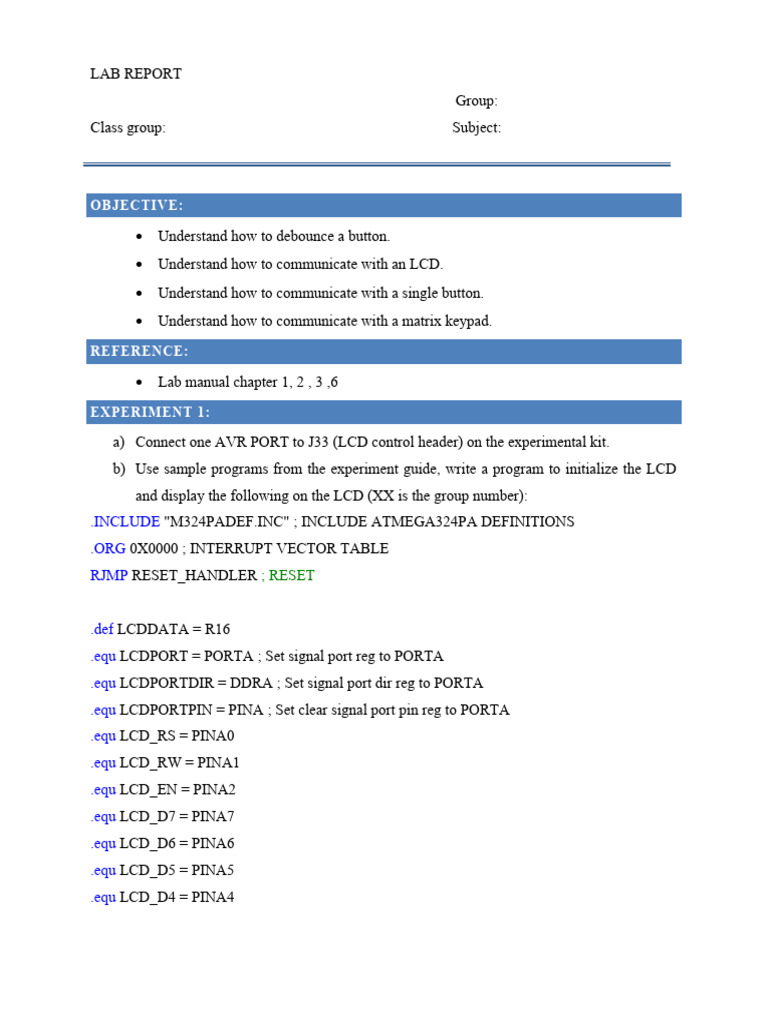 Lab1 - 3 Eng | PDF | Computer Hardware | Computer Engineering