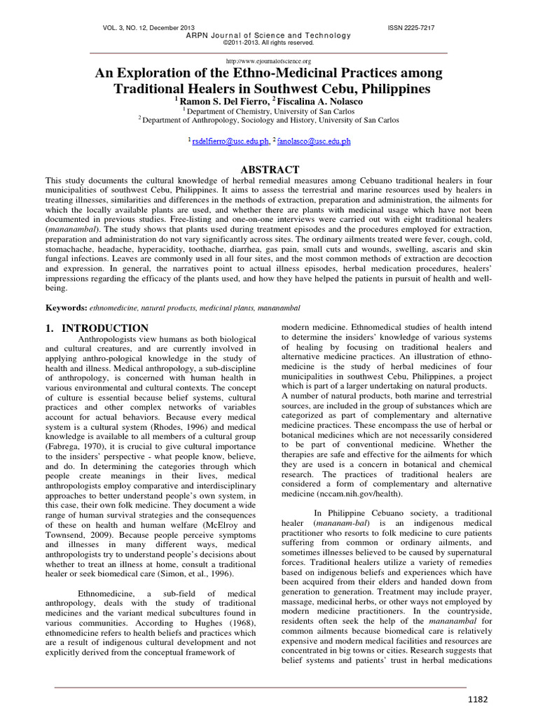 document | PDF | Alternative Medicine | Traditional Medicine