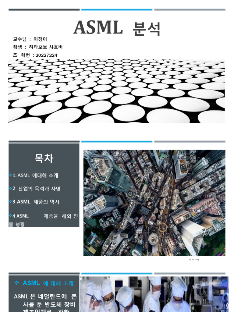 ASML 분석 | PDF