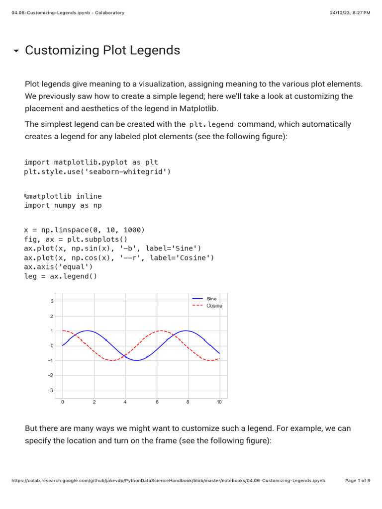 04.06-Customizing-Legends - Ipynb - Colaboratory | PDF