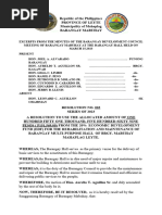 Resolution For Road Concreting 24 New | PDF | Philippines