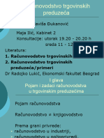 Racunovodstvo Knjizenje Robe | PDF