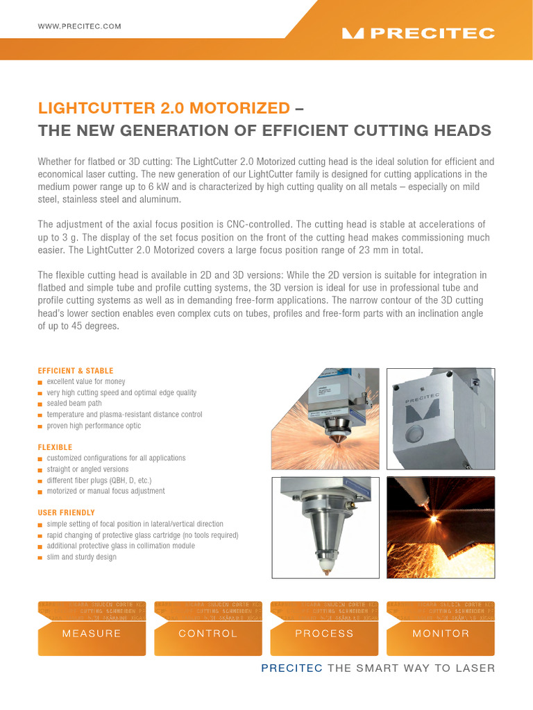 Tete Precitec 1638883537 | PDF | Applied And Interdisciplinary Physics | Equipment