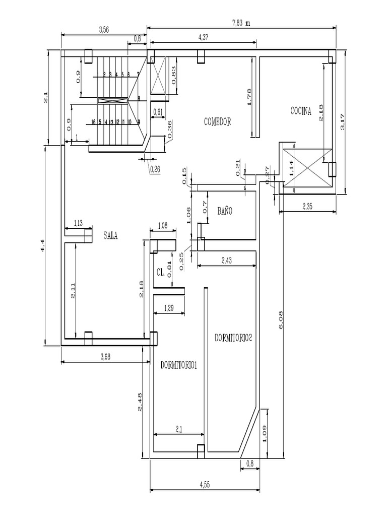 Plano Depa 2do y 3er Piso | PDF
