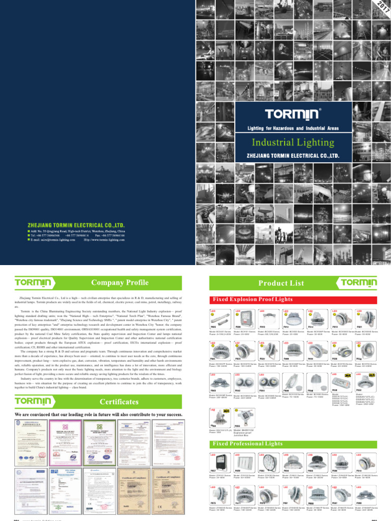 TORMIN Whole Cataloge | PDF | Lighting | Screw