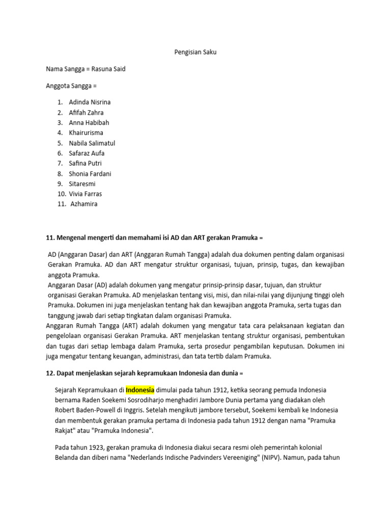 PENGISIAN SKU SANGGA RASUNA SAID WPS Office PDF