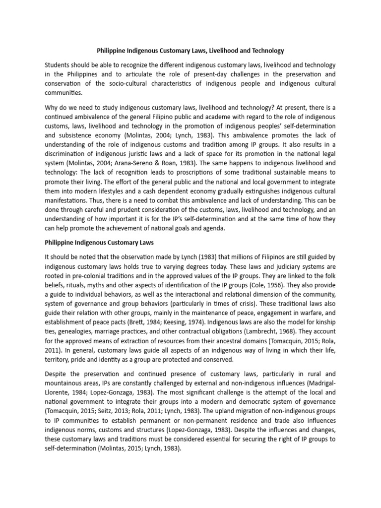 Customary Laws Pdf Agriculture Sweet Potato