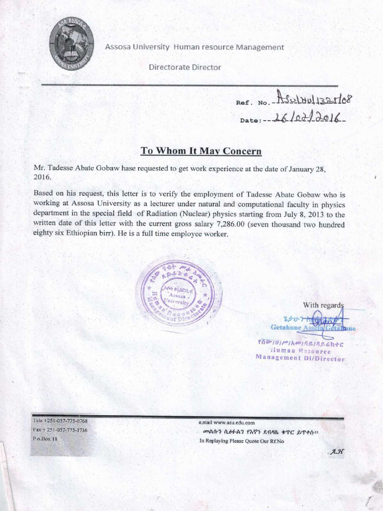 Work Experience 1-Ilovepdf-Compressed | PDF