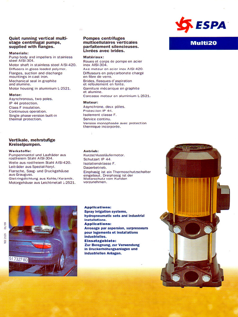 Espa - Multi 20 | PDF