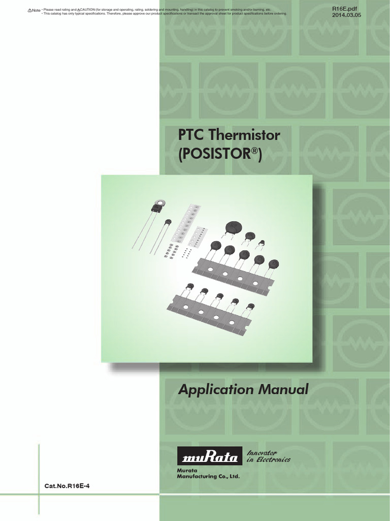 Temp - PTC | PDF | Electrical Engineering | Applied And ...