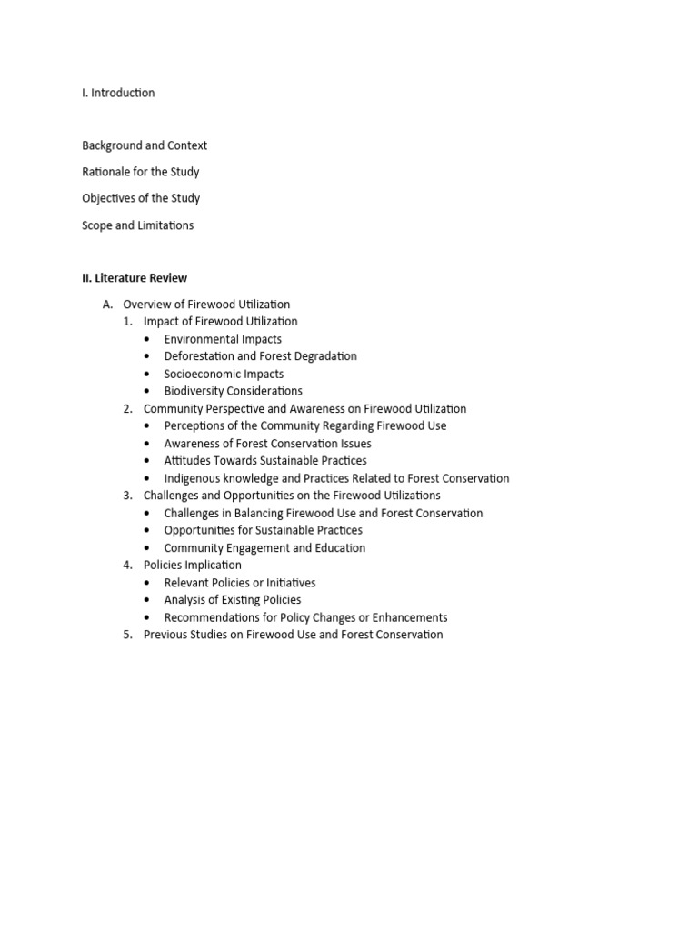 CHAPTER II OUTLINE | PDF