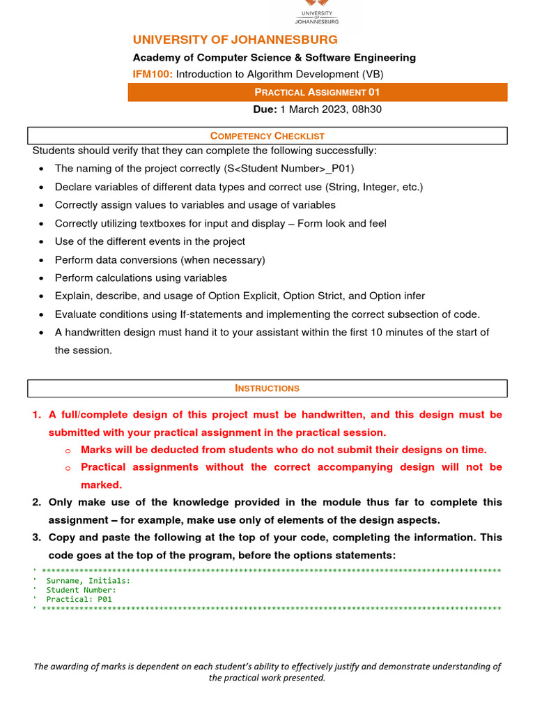 Acsse Ifm100 2023 P01 | PDF