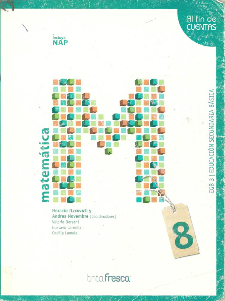 Matematica 8 - Tinta Fresca | PDF