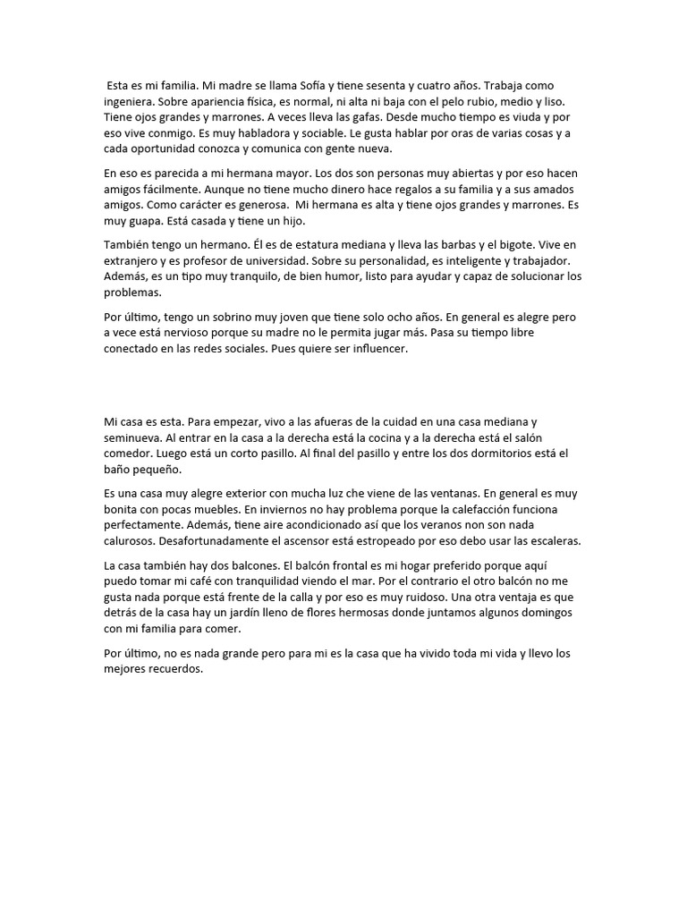 Esta Es Mi Familia | PDF