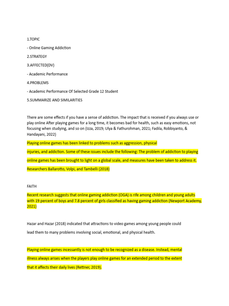 RRL | PDF | Wellness