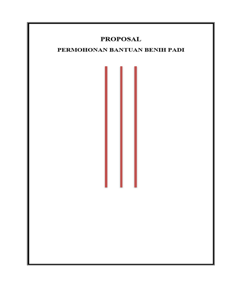 Rancangan Proposal | PDF