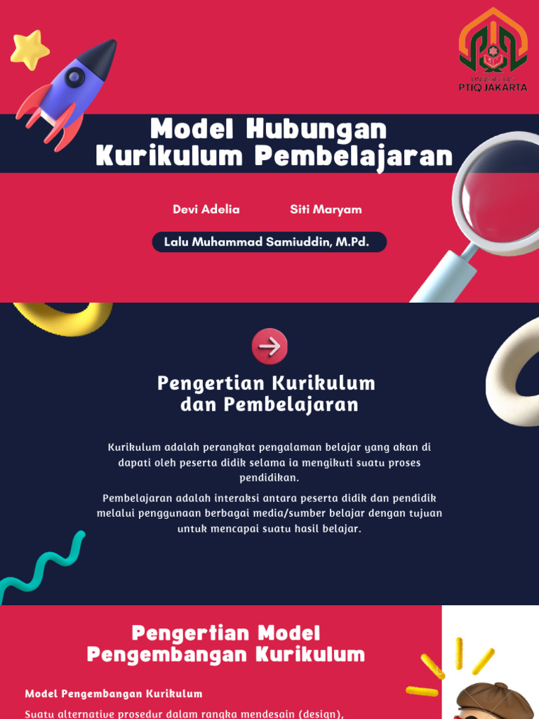 Model Pengembangan Kurikulum Efektif | PDF