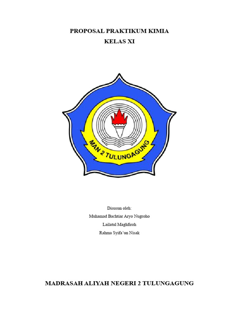 Proposal Kimia | PDF | Sains & Matematika