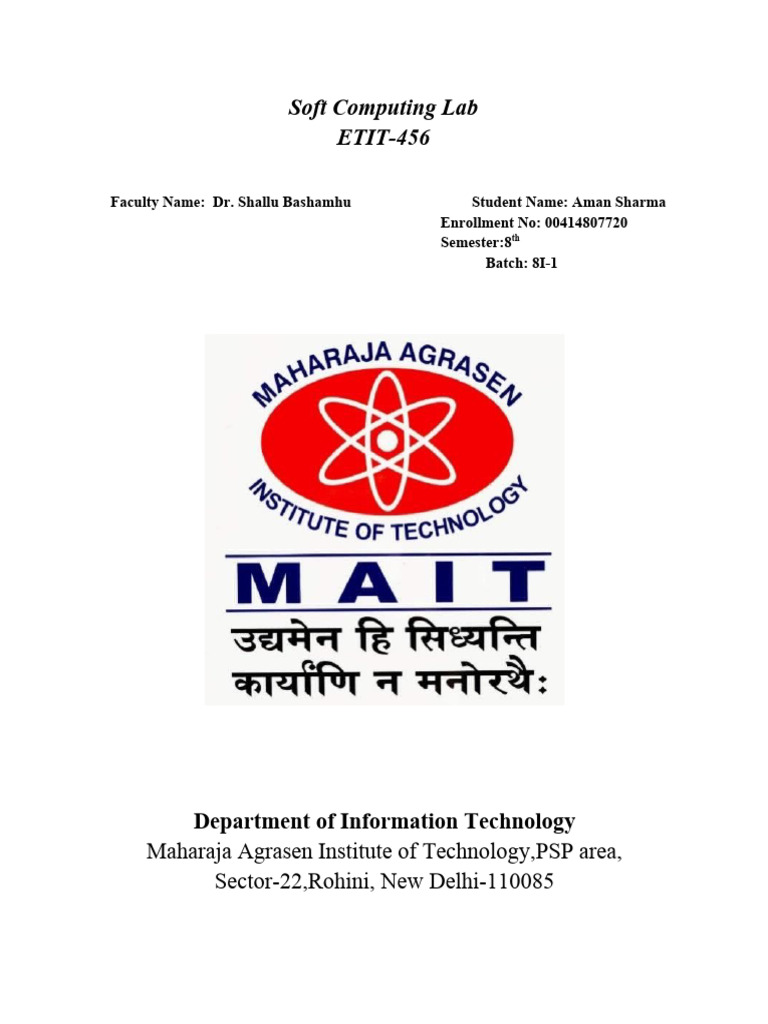 Amansoftcomp PDF | PDF | Genetic Algorithm | Mathematical Optimization