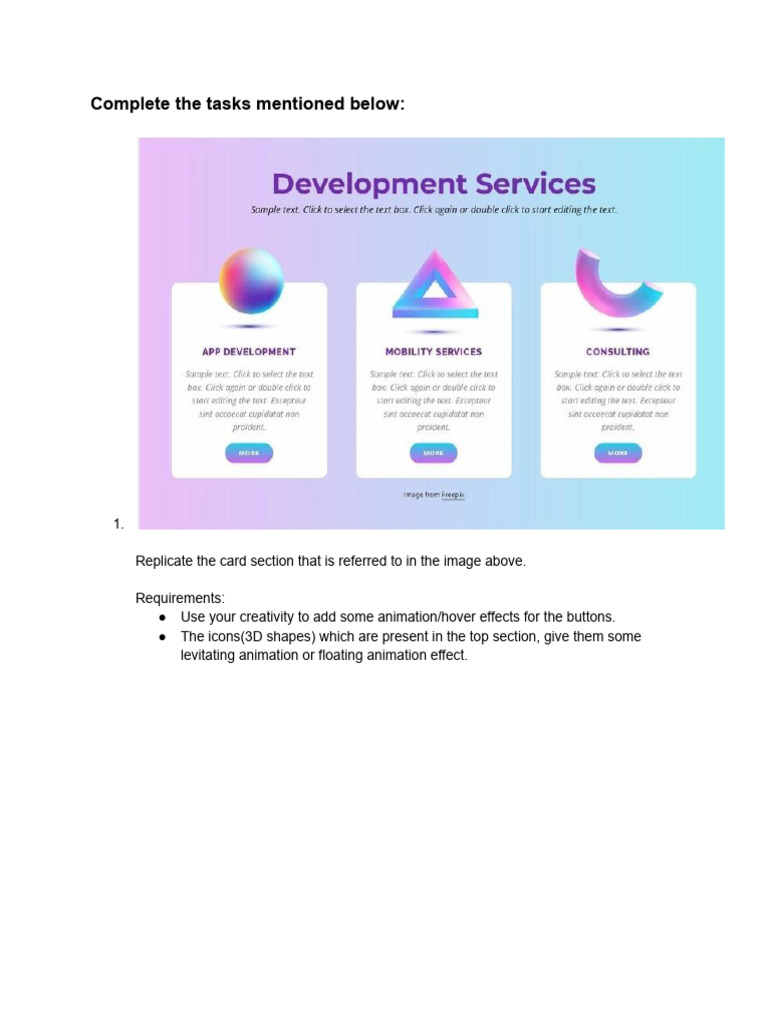 BB Interview Task | PDF