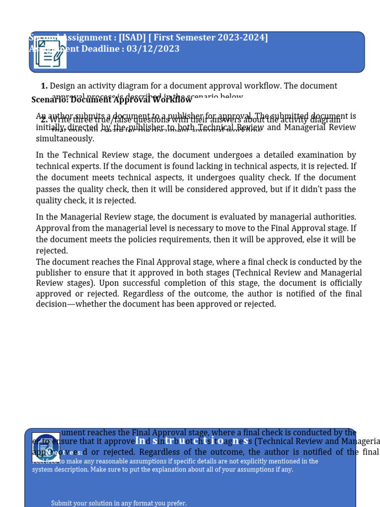 Second Assignment Pdf 