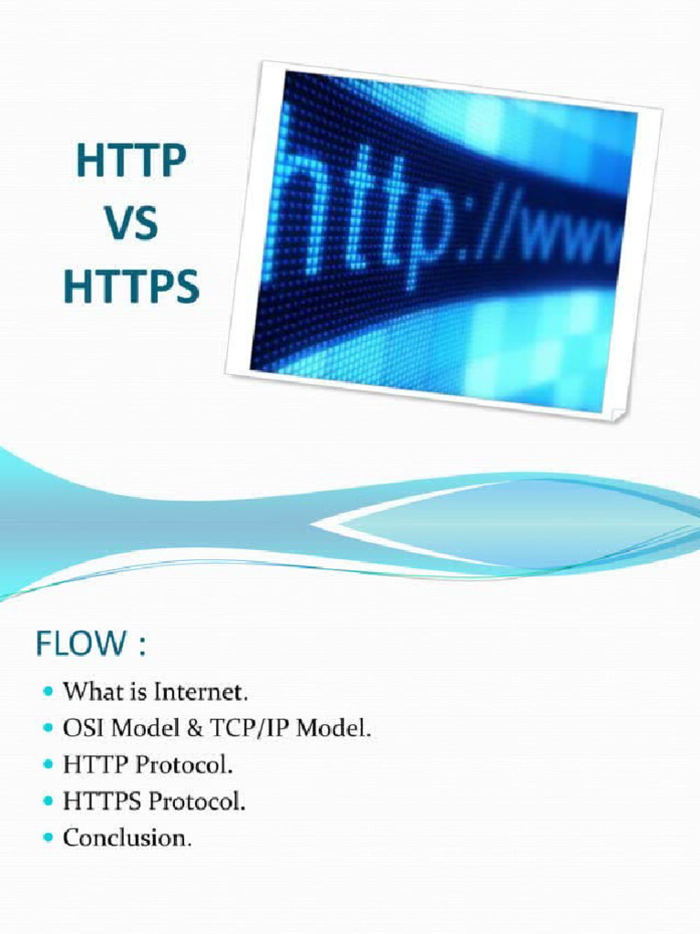 HTTP Vs Https | PDF
