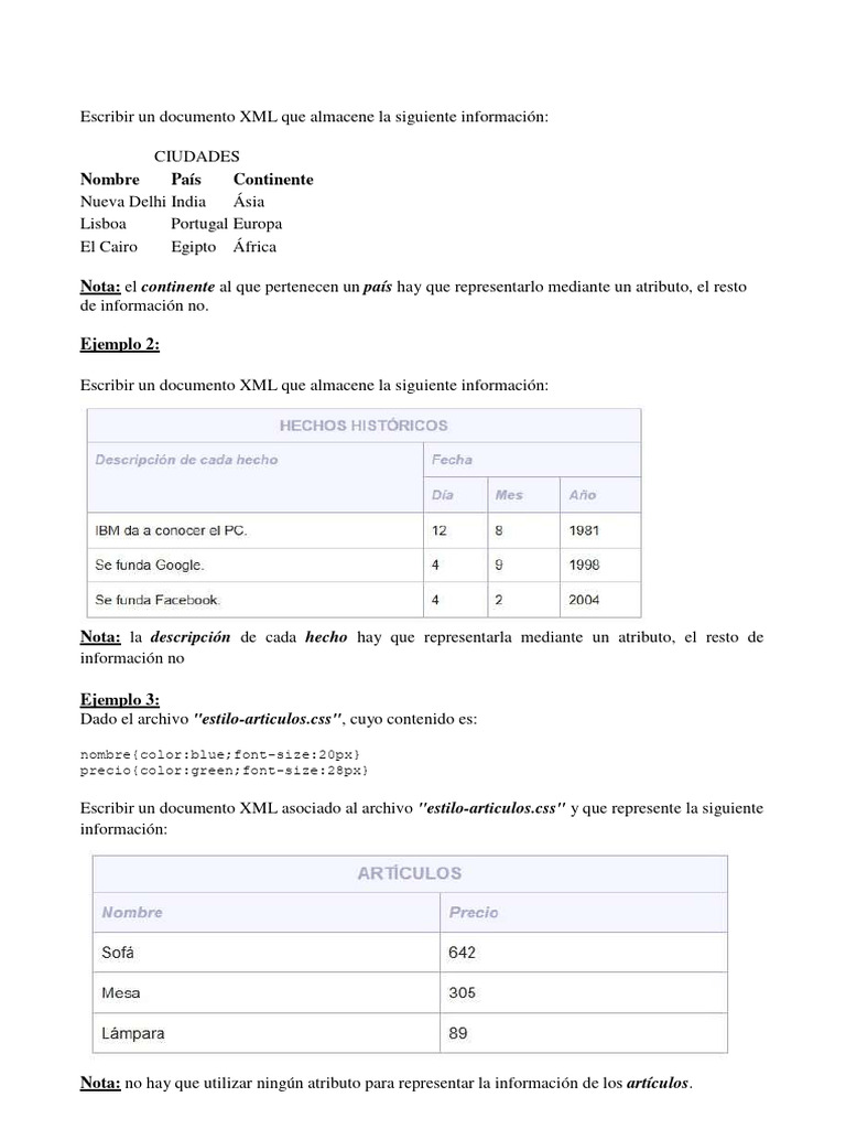 Ejemplos Clase Sin Solución | PDF
