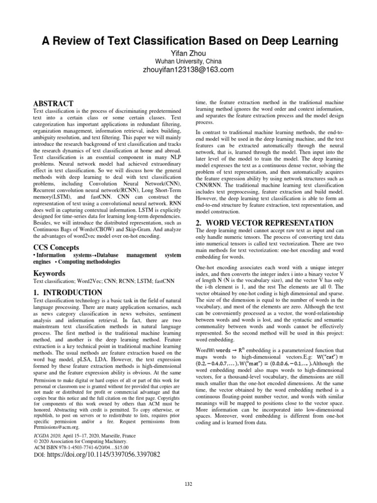 Zhou 2020 | PDF | Deep Learning | Statistical Classification