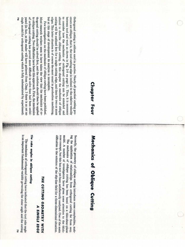 Ch4 ObliqueCutting | PDF