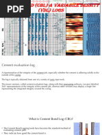 USIT Logging Tool: Cement Evaluation | PDF | Casing (Borehole) | Gases